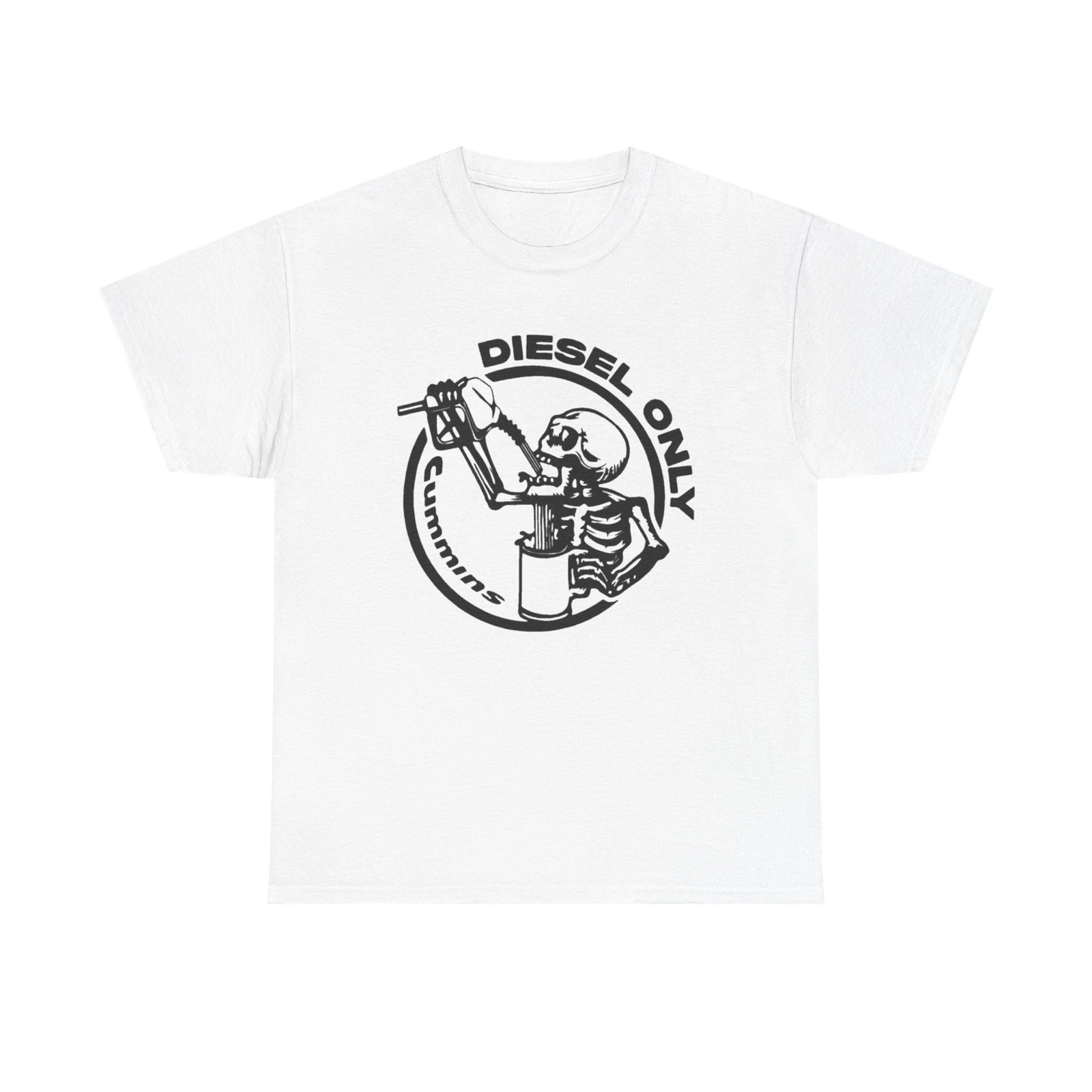 Diesel Only Cummins Christmas Mechanic Power Engine Graphic Unisex T ...