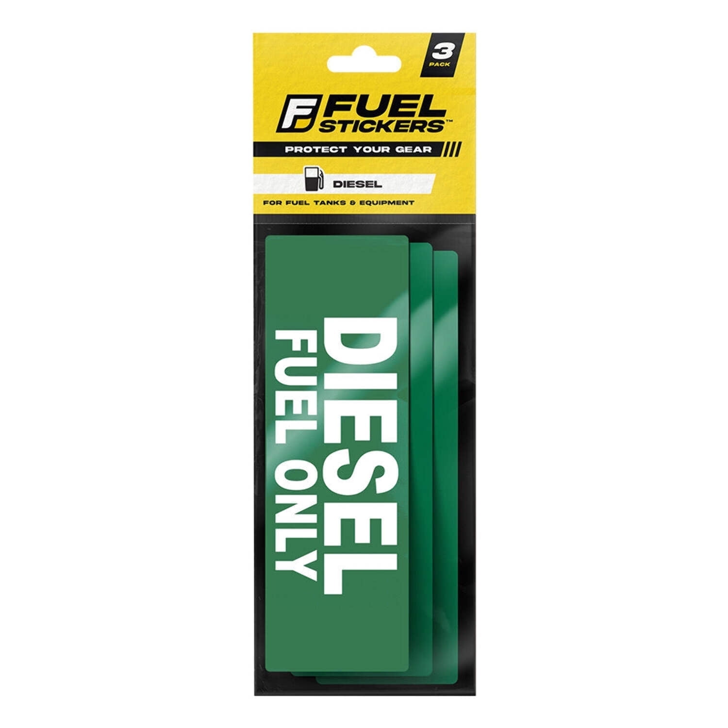 Diesel Only Sticker - Diesel Label for Fuel Storage Container, Truck ...