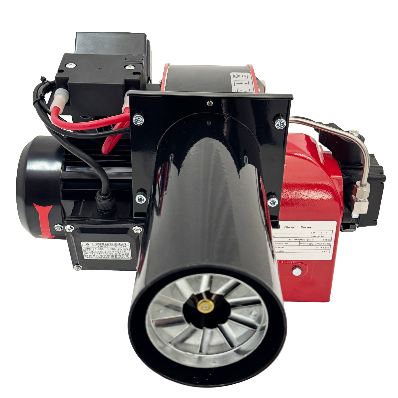 Diesel Single Stage Burner Fire Burning Machine Diesel Air Atomizing ...