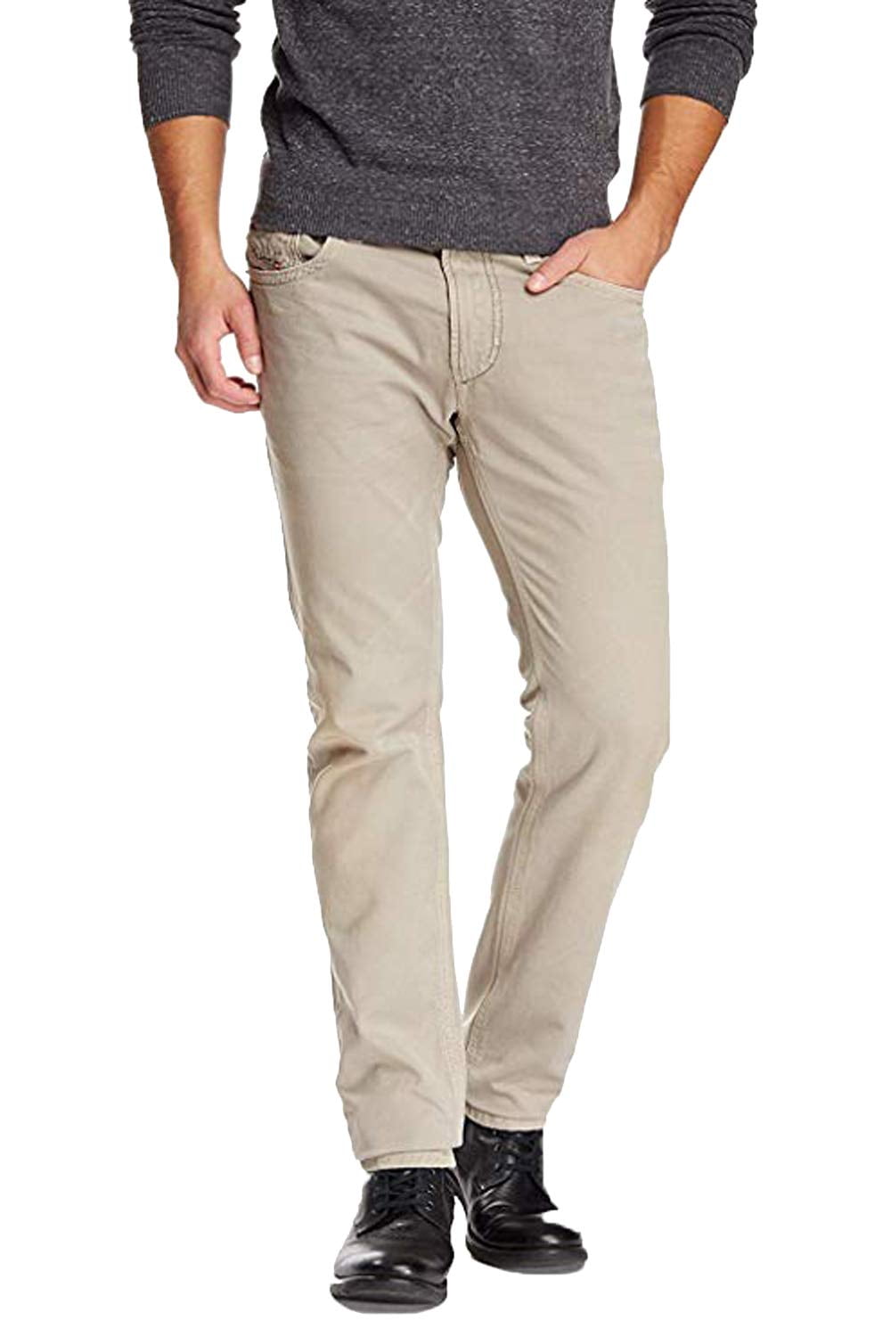 Diesel Thavar Slim Skinny Jean Charcoal/Grey 0810W Charcoal Grey 26 - Walmart.com