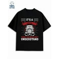 Diesel Truck T-Shirt for men funny humor 180G 100% Cotton black vintage ...