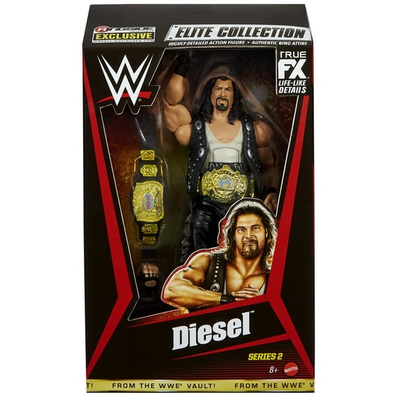 Diesel WWE Elite Ringside Exclusive Series 2 Action Figure - Walmart.com