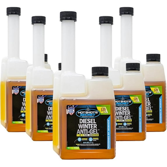 Diesel Winter Anti-Gel– 16 Oz Squeeze, 7-in-1 Diesel Fuel Additive ...
