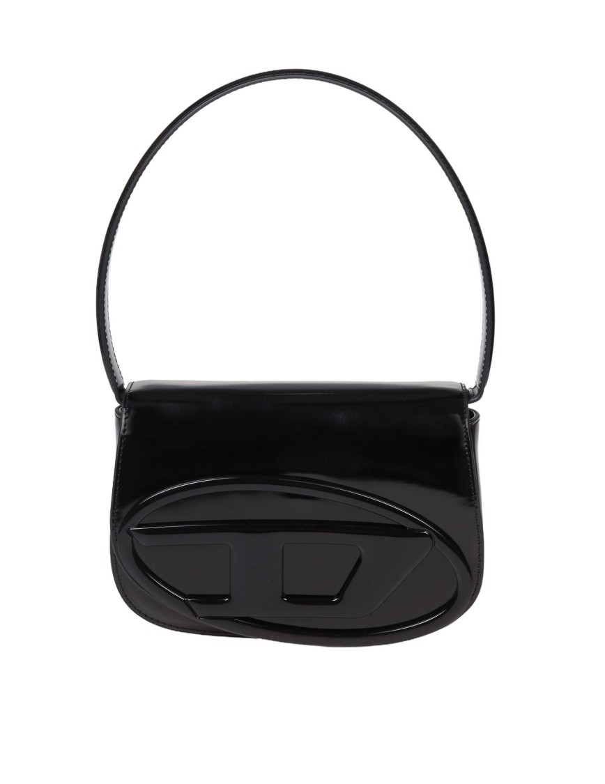 Diesel Woman 1Dr Shoulder Bag - Leather - Black Black - Walmart.com