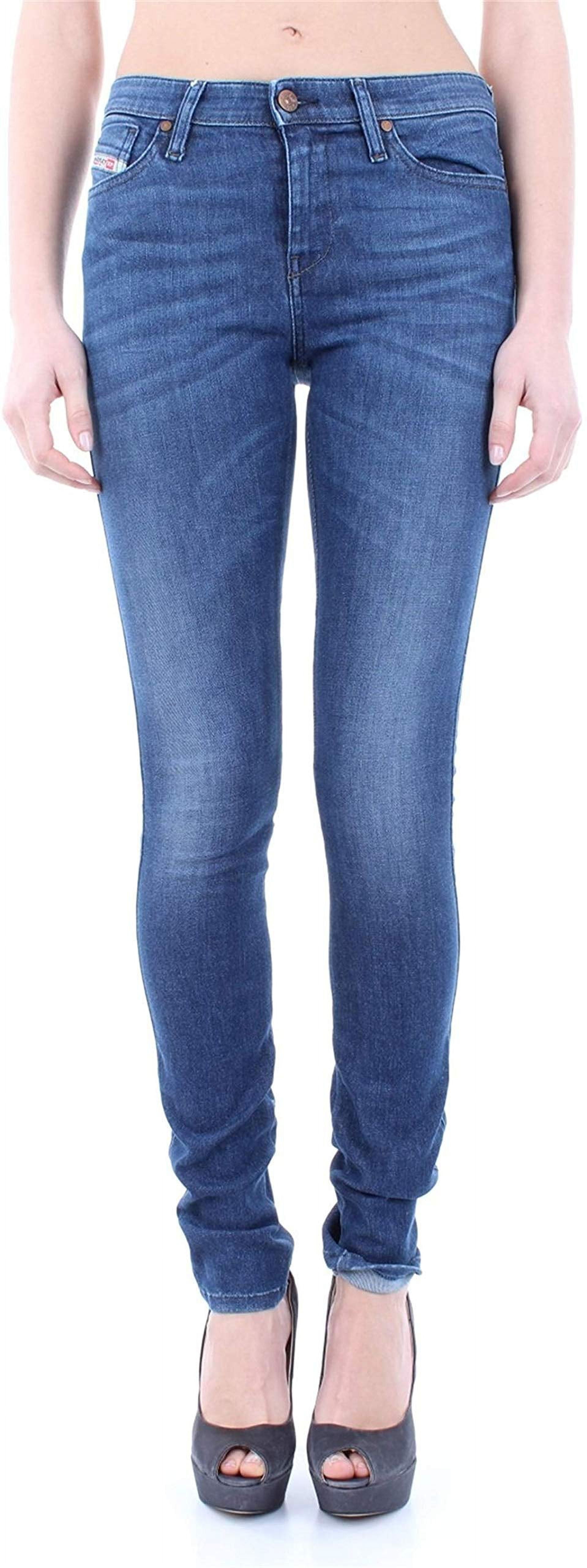 Diesel Women's Skinzee Trousers in Denim 848L Denim Jeans 24 X 32 ...