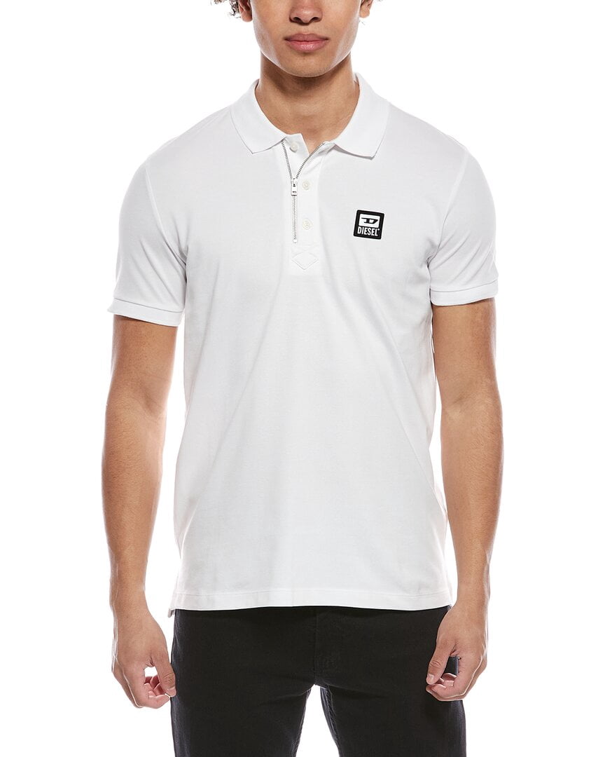 Diesel mens Harry Polo Shirt, s, White - Walmart.com
