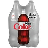 Coca-Cola Original Taste, 2L Bottles, 4 Pack, Refreshing Crisp Soda ...