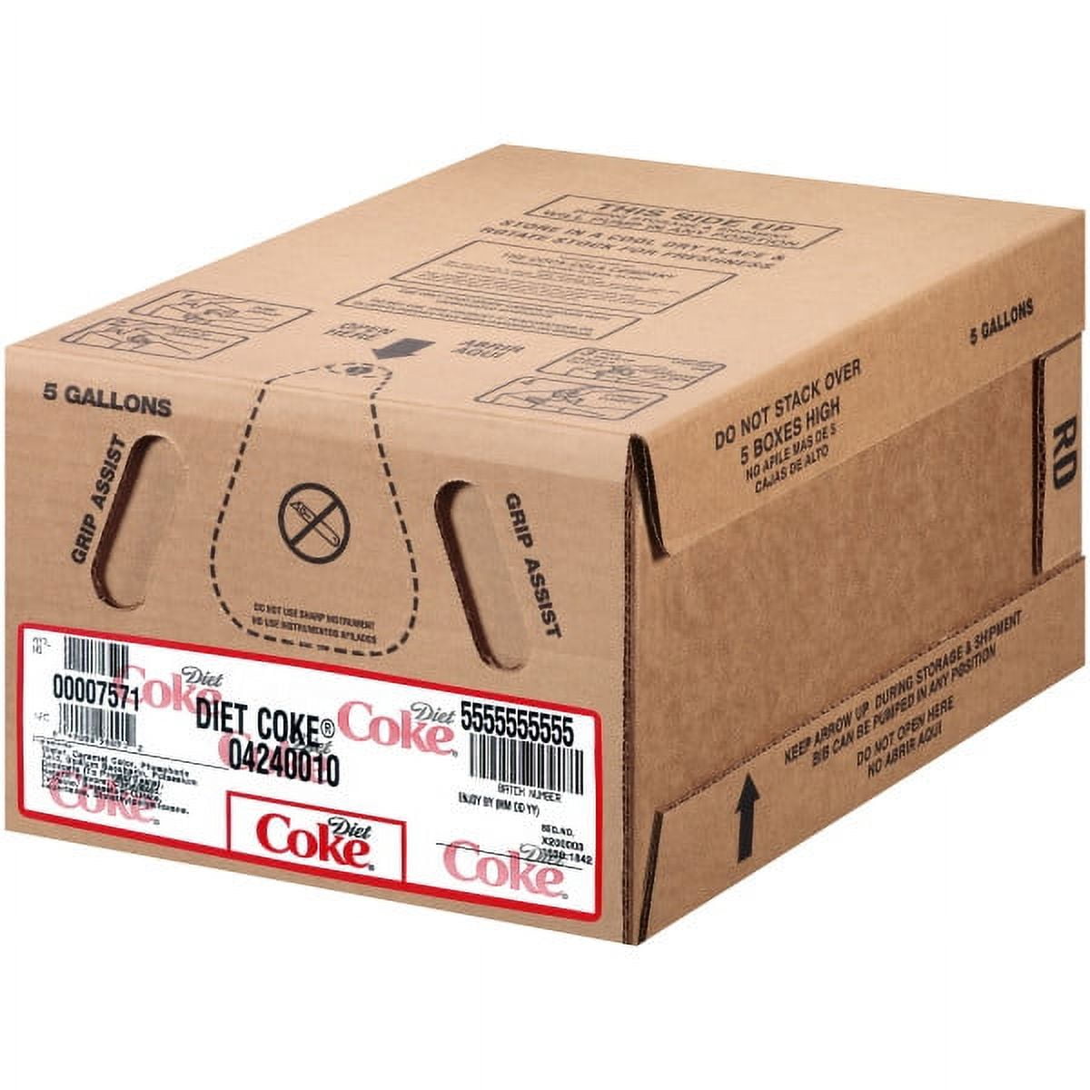 Diet Coke Bag in box, 5 Gallons - Walmart.com