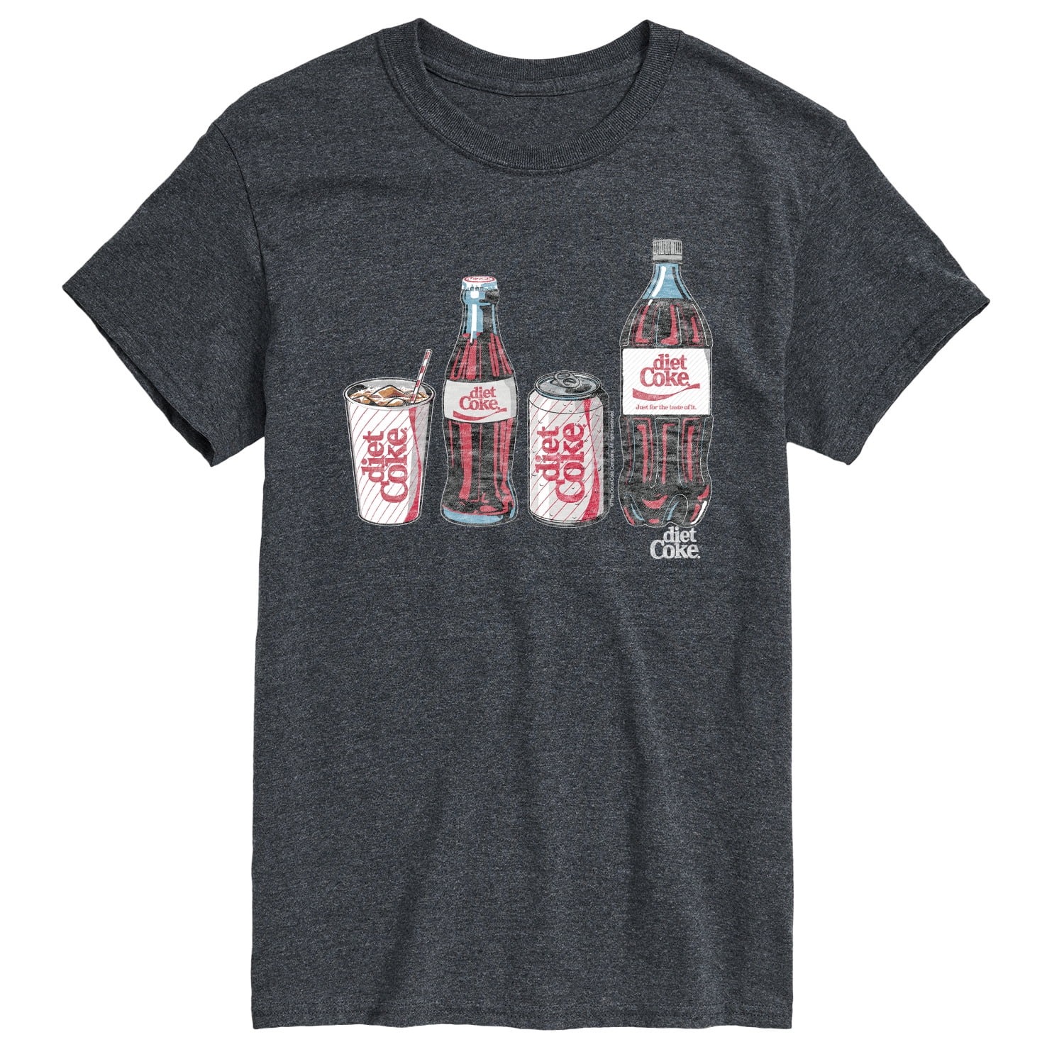 Diet Coke - Bottles and Cans - Men's Short Sleeve Graphic T-Shirt ...
