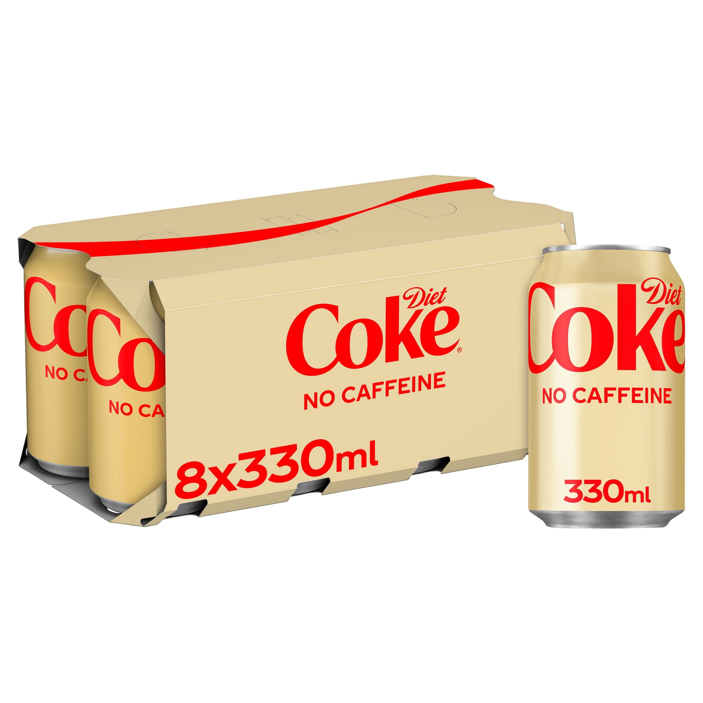 Diet Coke Caffeine Free 8X330ml, Imported from Britain - Walmart.com