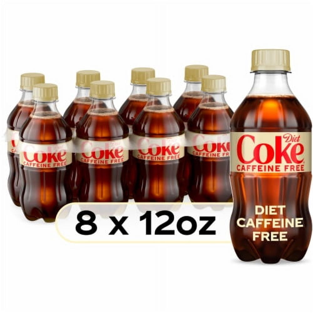 Diet Coke Caffeine Free Soda, 12 fl oz, 12 Pack (Package May Vary ...