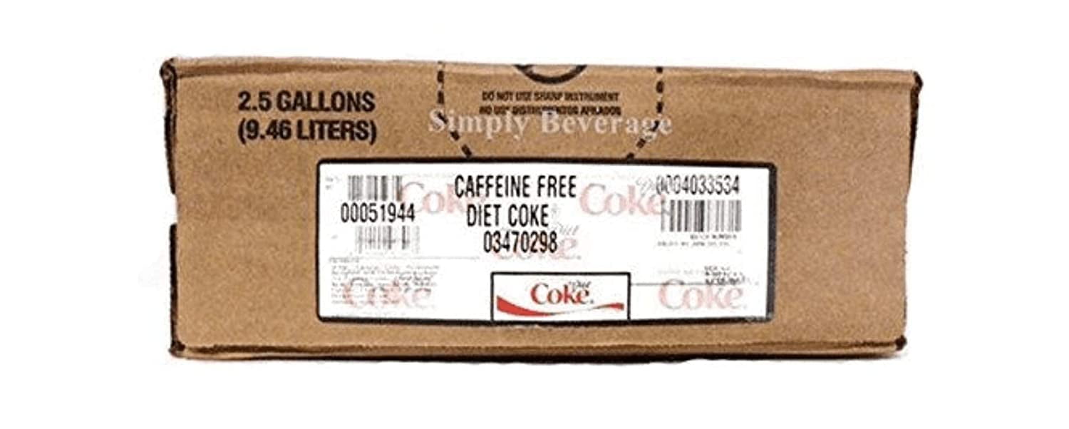 Diet Coke Caffeine-Free Soda Syrup Concentrate Bag-in-Box, 2.5 Gallon ...