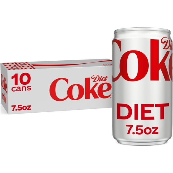 Coca-Cola Diet Coke Diet Soda Cans 24 pk 12 fl oz Refreshing Soft Drink ...