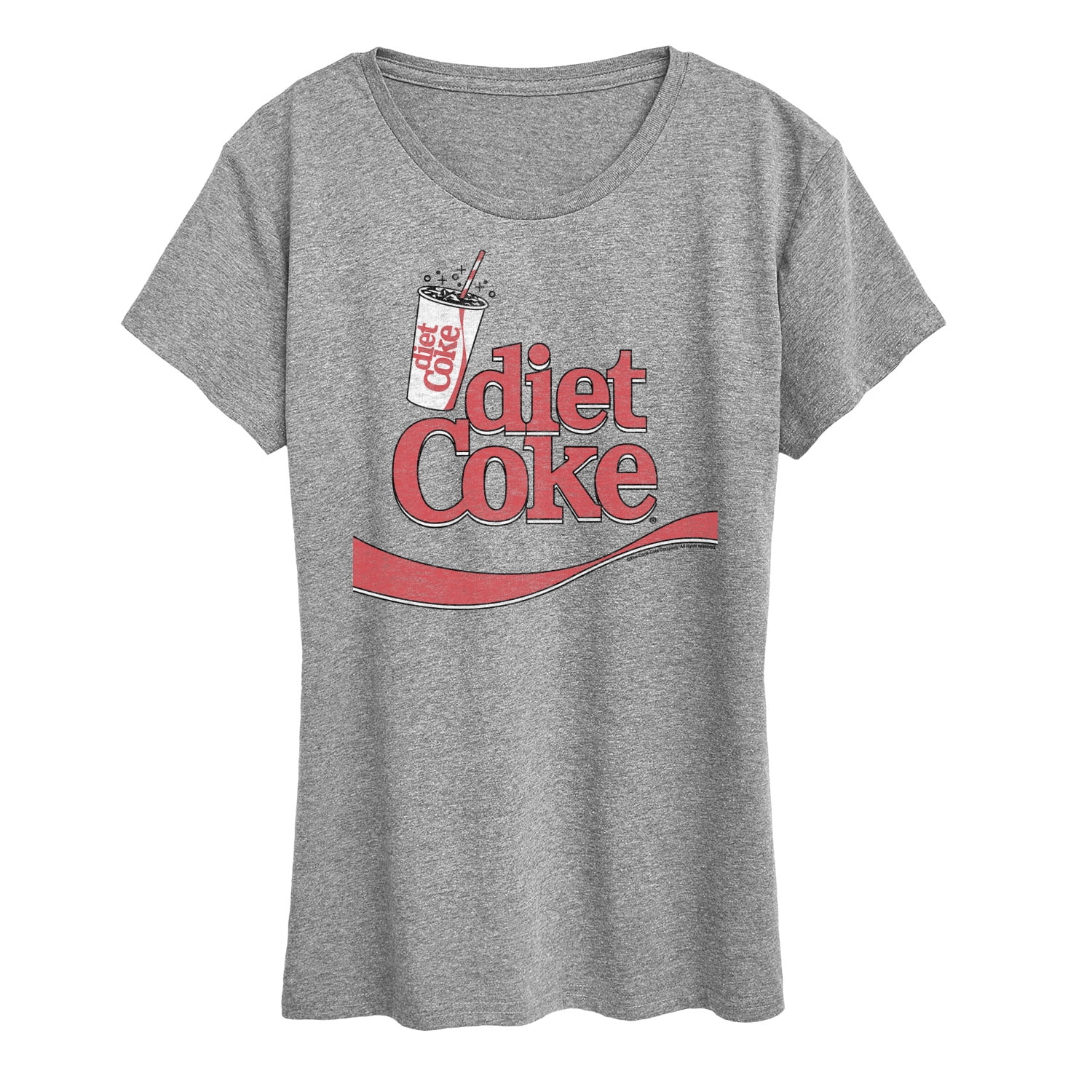 Diet Coke - Drink Diet Coke - Ladies Short Sleeve Graphic T-Shirt ...