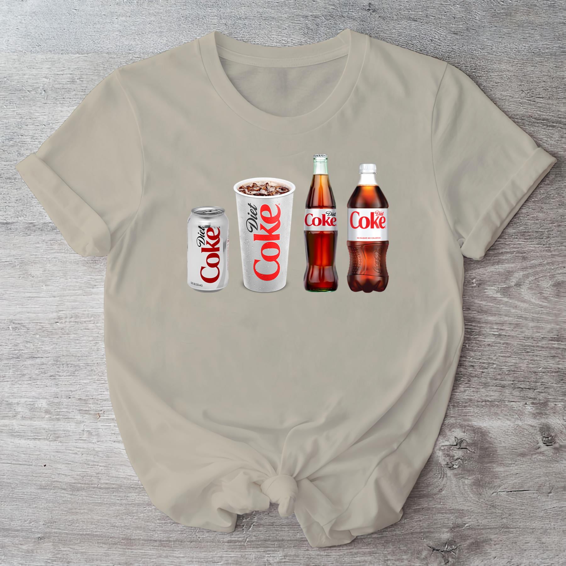Diet Coke Shirt, Diet Coke Short Sleeve, Diet Coca Cola Crewneck, Gift ...