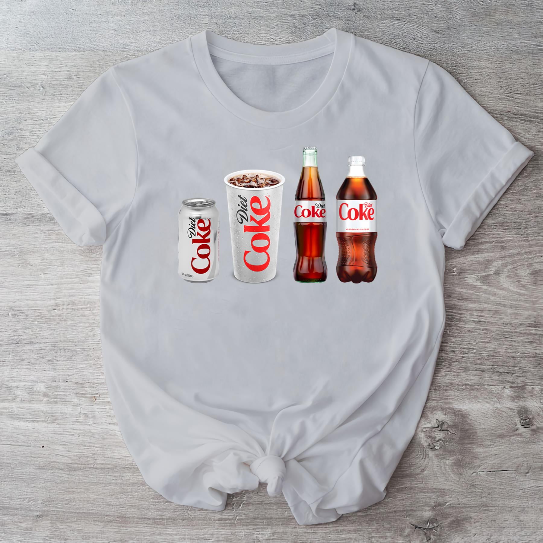 Diet Coke Shirt, Diet Coke Short Sleeve, Diet Coca Cola Crewneck, Gift ...