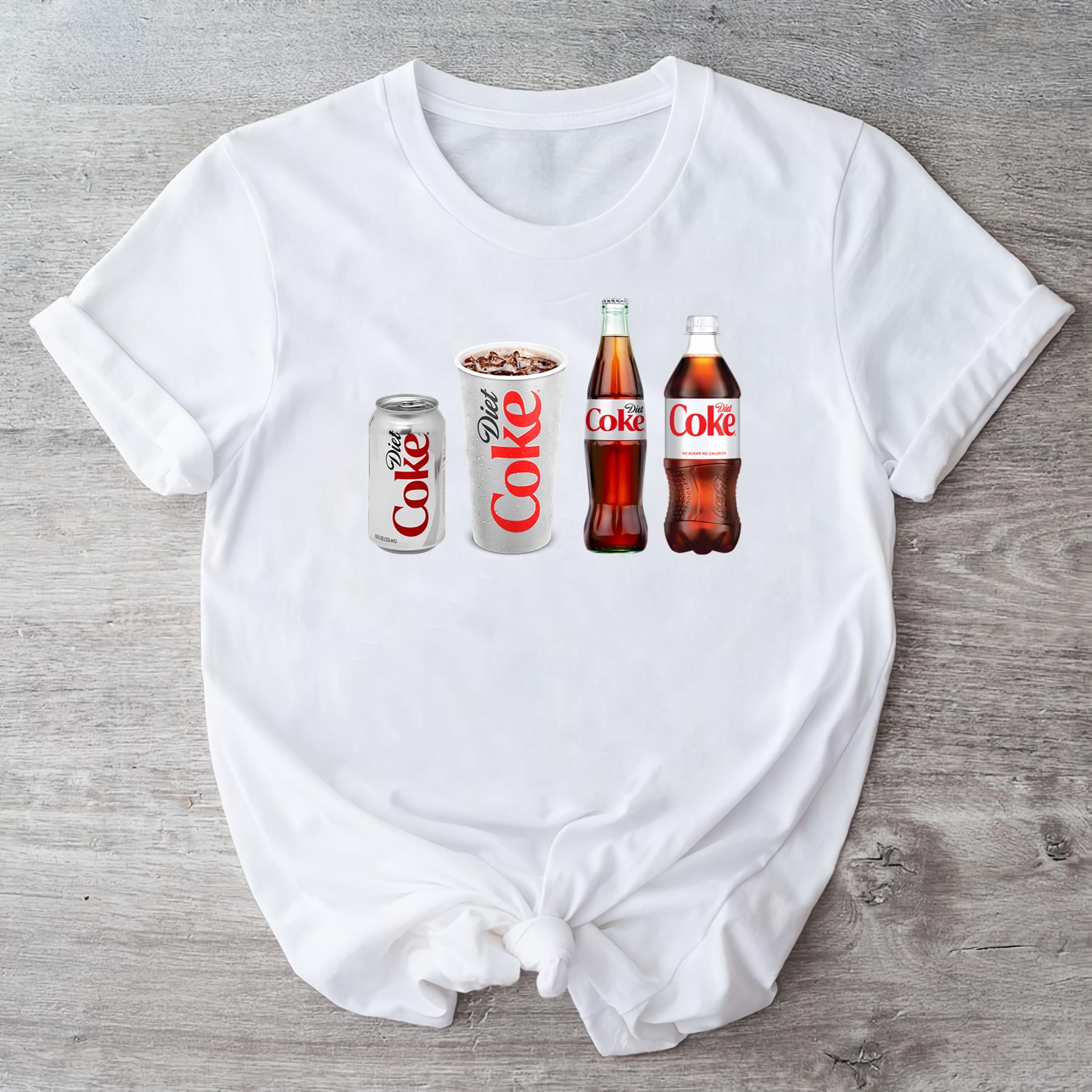Diet Coke Shirt, Diet Coke Short Sleeve, Diet Coca Cola Crewneck, Gift ...
