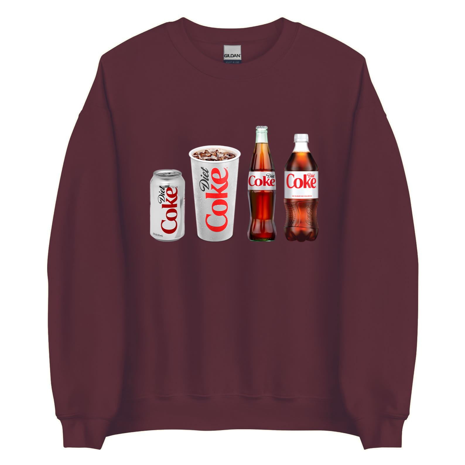Diet Coke Shirt, Diet Coke Short Sleeve, Diet Coca Cola Crewneck, Gift ...