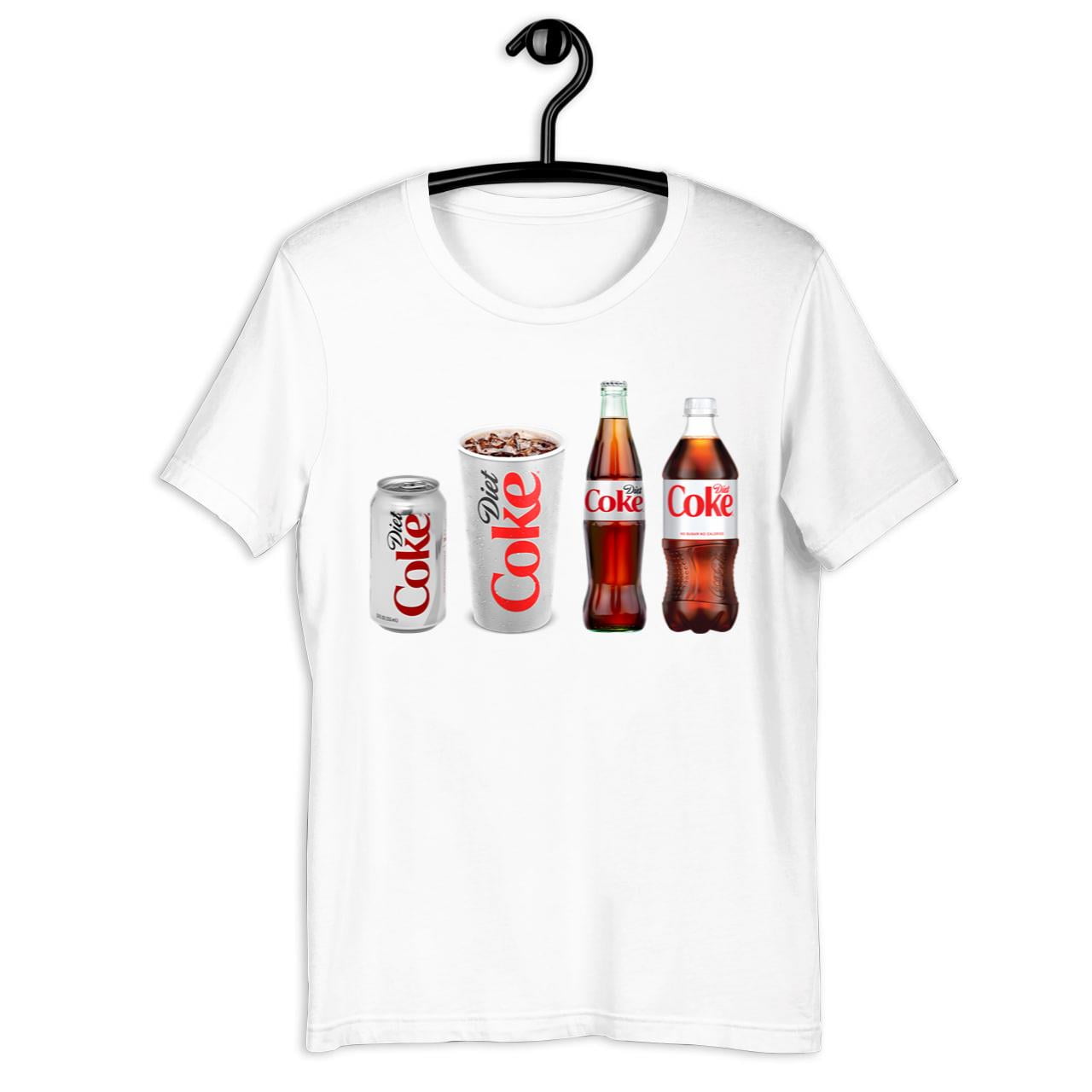 Diet Coke Shirt, Diet Coke Short Sleeve, Diet Coca Cola Crewneck, Gift for Diet Coke Lover, Diet ...