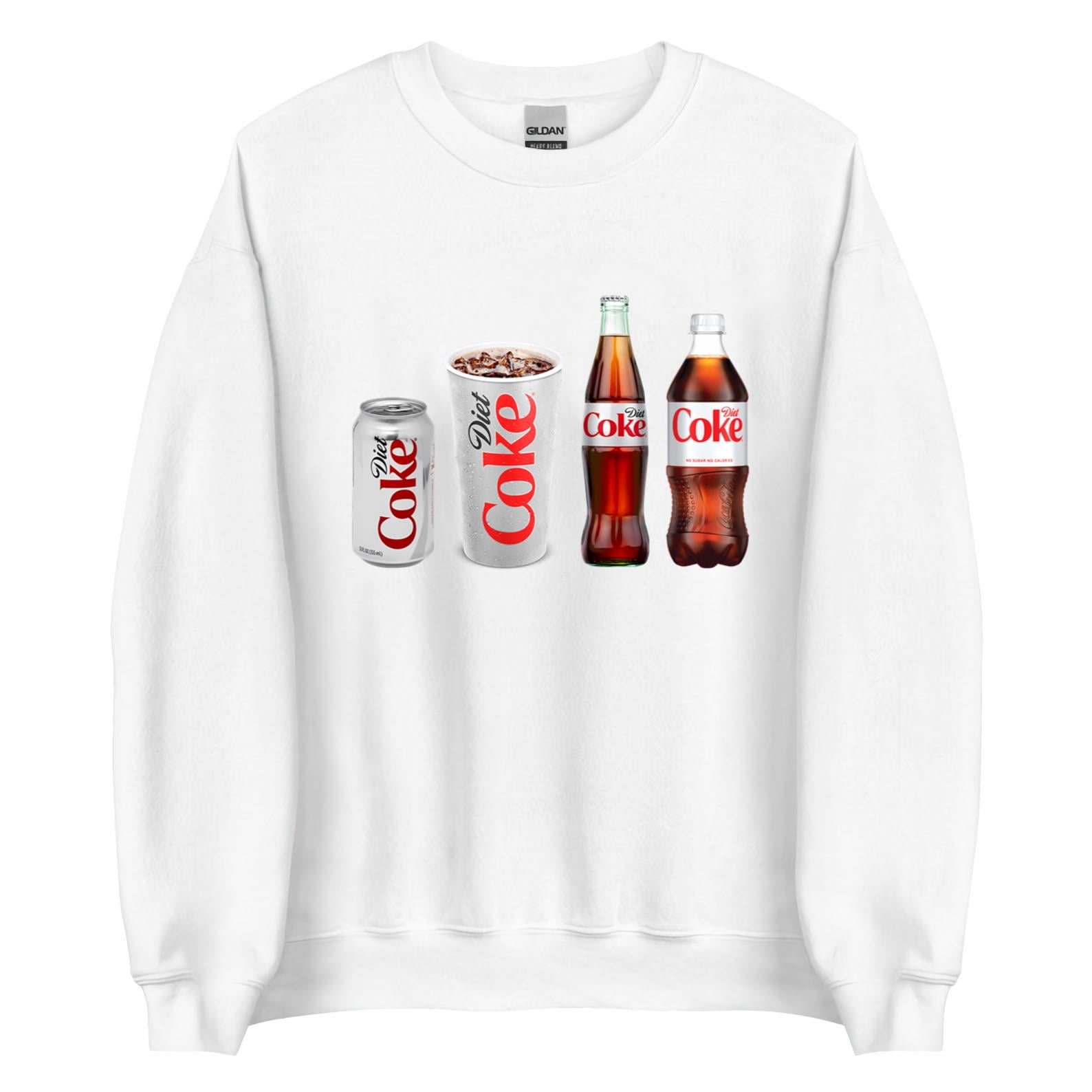 Diet Coke Shirt, Diet Coke Short Sleeve, Diet Coca Cola Crewneck, Gift ...
