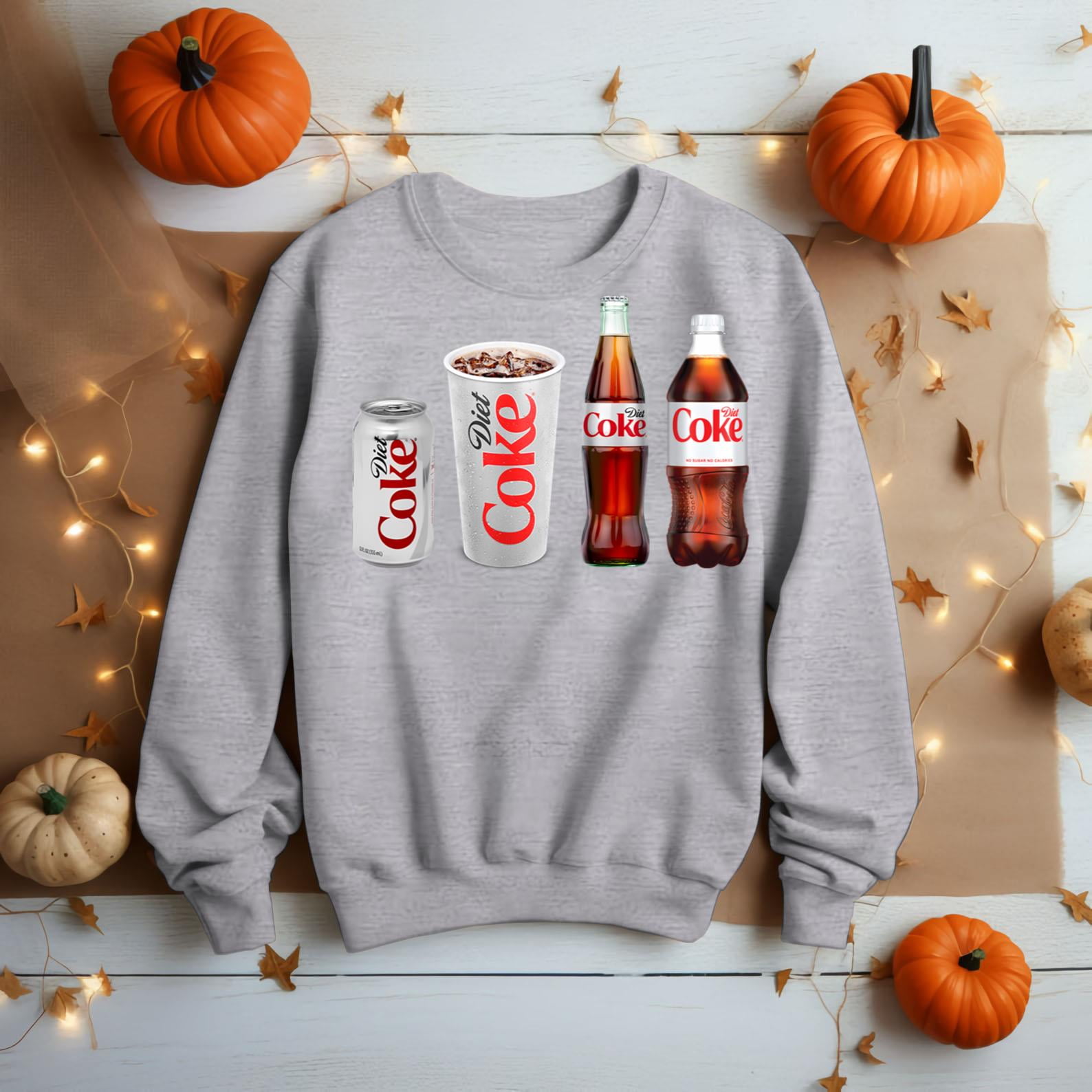 Diet Coke Shirt, Diet Coke Short Sleeve, Diet Coca Cola Crewneck, Gift ...
