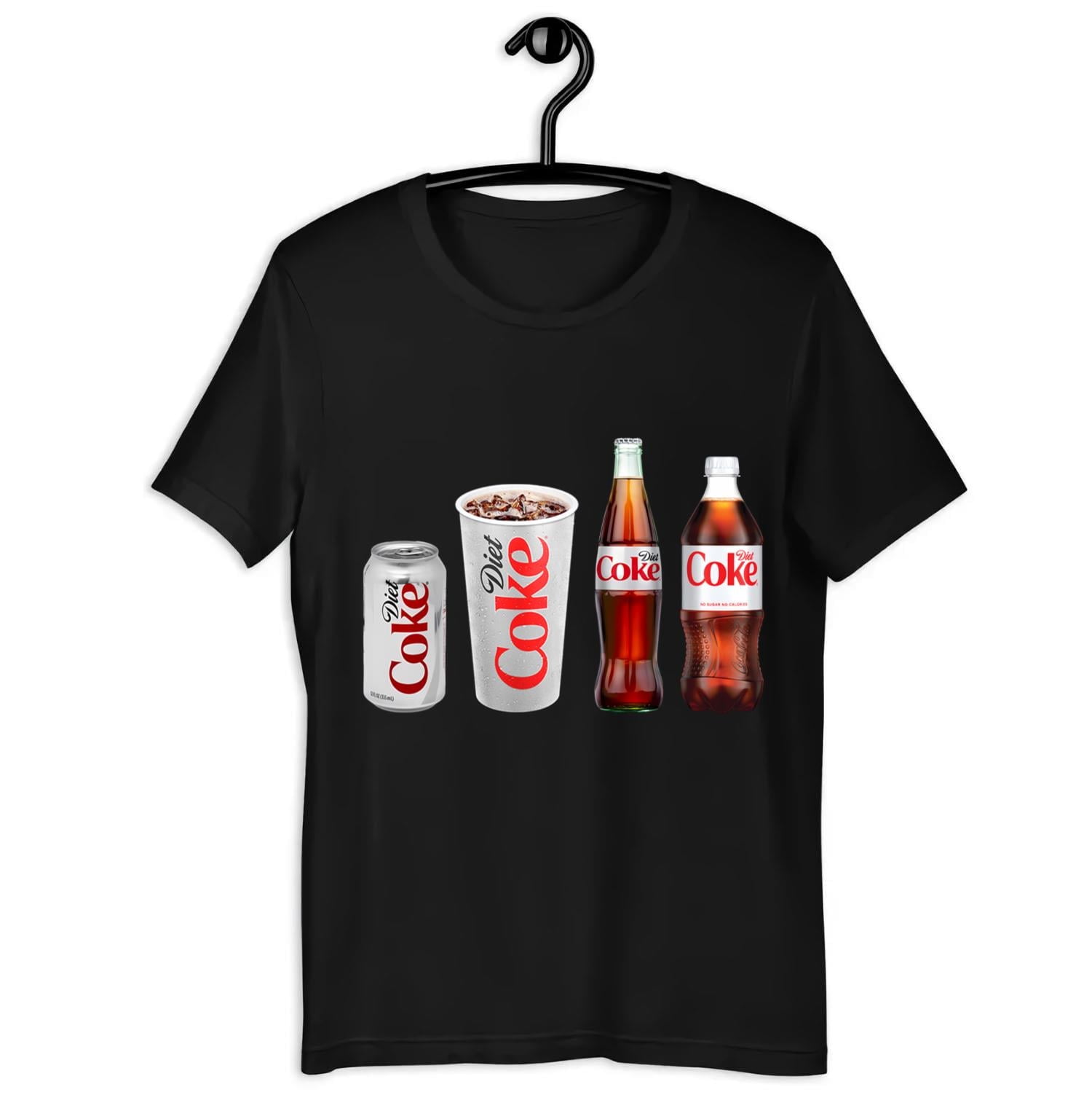 Diet Coke Shirt, Diet Coke Short Sleeve, Diet Coca Cola Crewneck, Gift ...