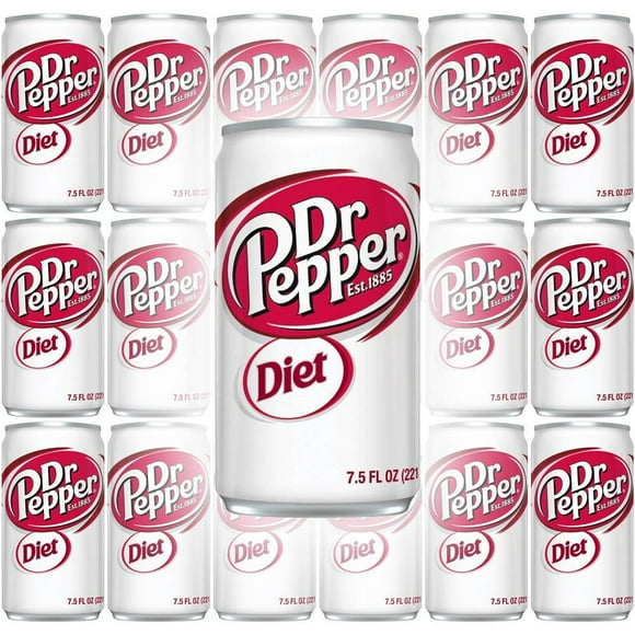 Dr. Pepper Mini Cans in Soda Pop - Walmart.com