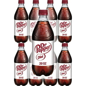 Glass Dr Pepper Bottles
