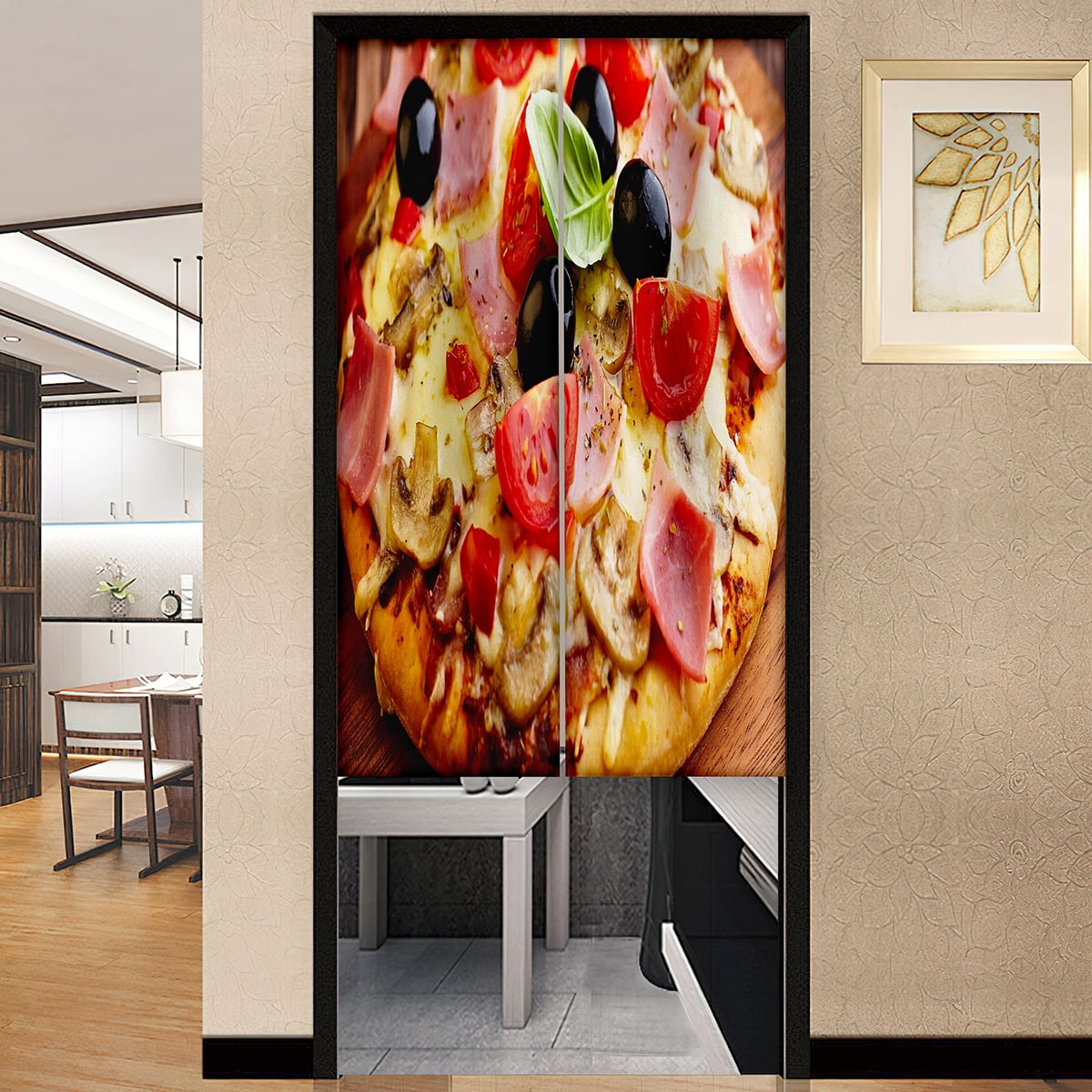 Diet Food Door Curtains Kitchen Partition Curtain Home Bedroom Living ...