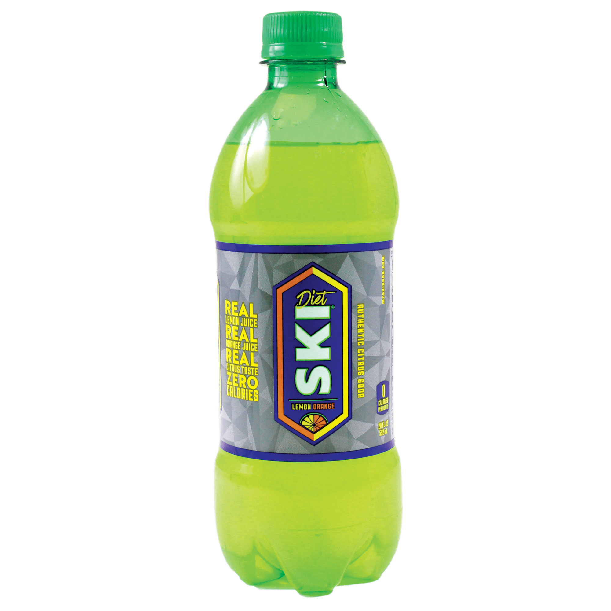 Ski In Plastic Cola Bottle