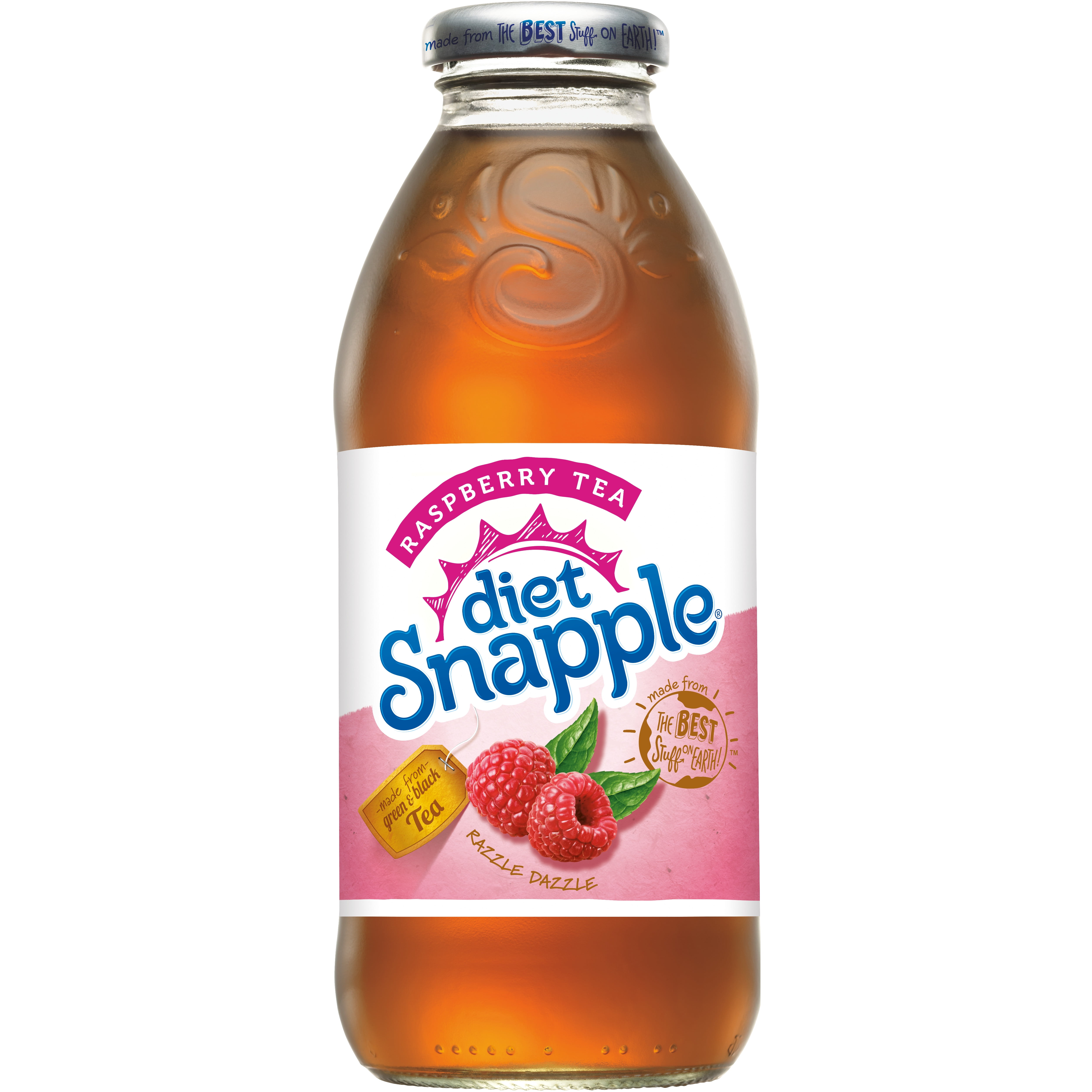 Diet Snapple Raspberry Tea, 16 Fl. Oz. - Walmart.com