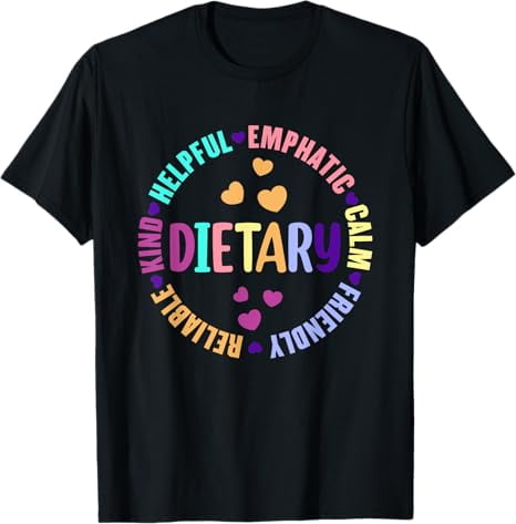 Dietary Appreciation Week Dietary Nurse Dietitian T-Shirt - Walmart.com