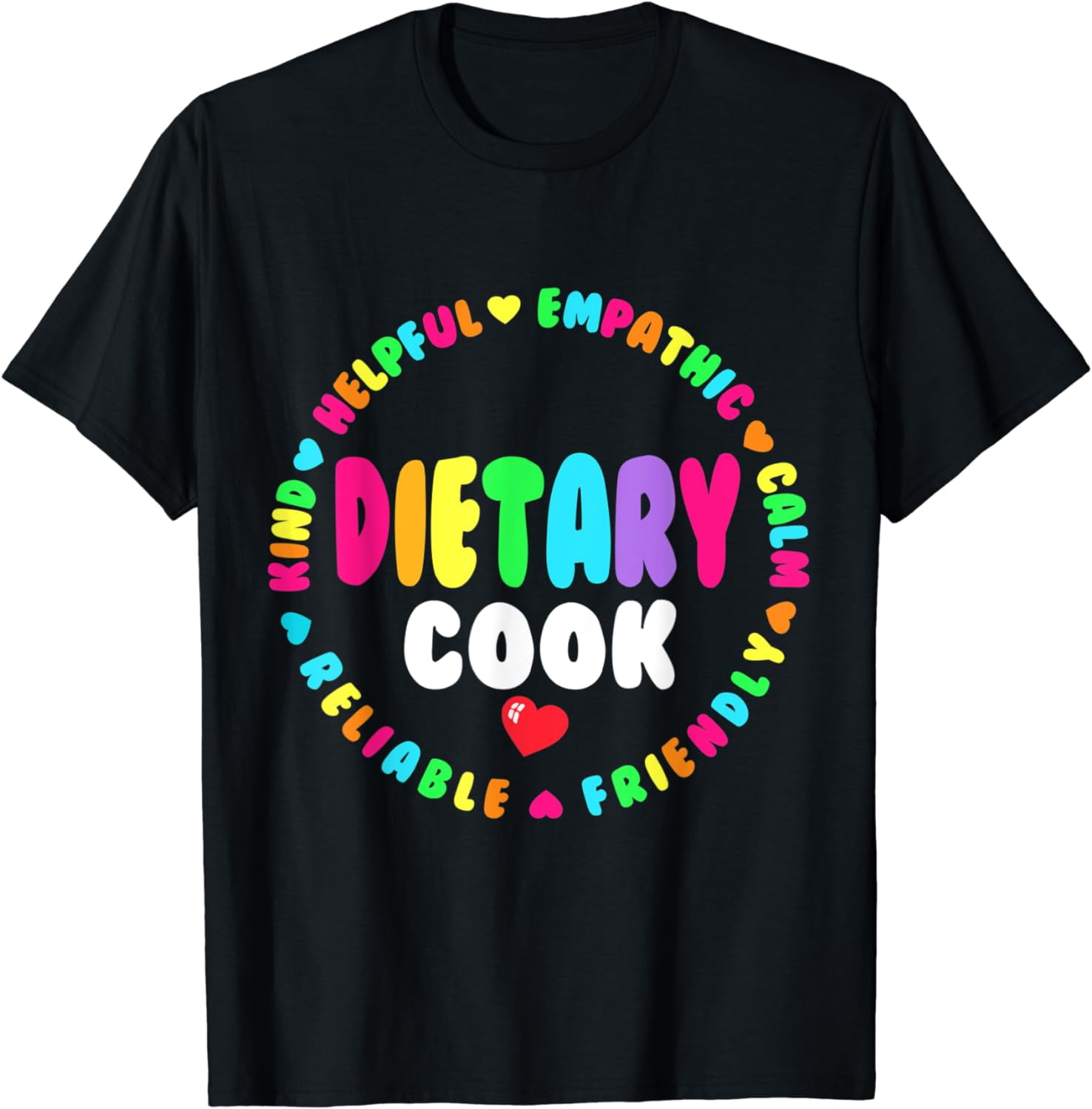 Dietary Cook Appreciation Week healthcare Dietitian Squad T-Shirt ...