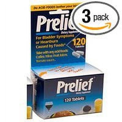 Dietary Supplement (Pack of 3), PACK OF 3 EACH PRELIEF DIETARY SUPP TAB ...