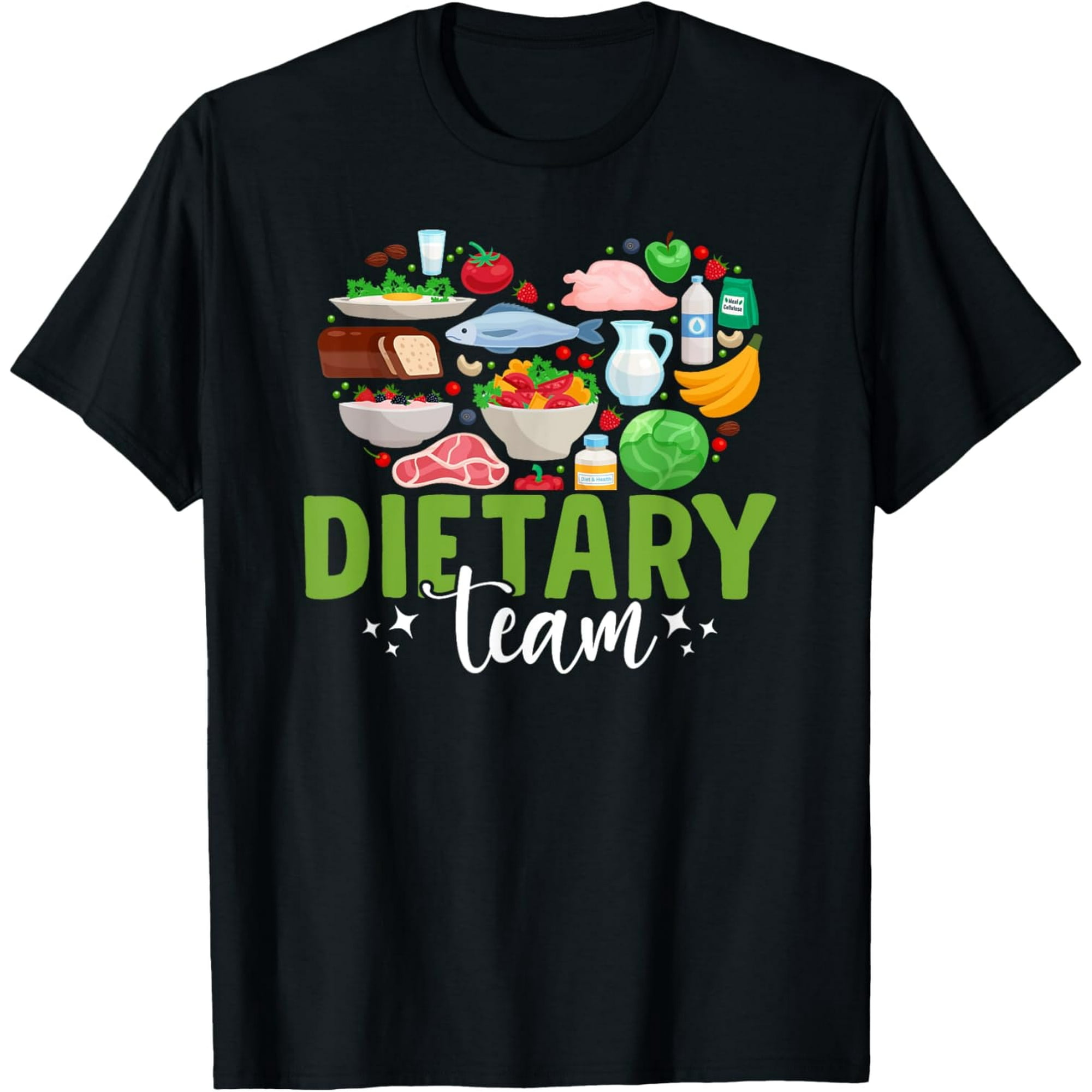 Dietary Team Dietitian Nutritionist Dietary Expert T-Shirt - Walmart.com