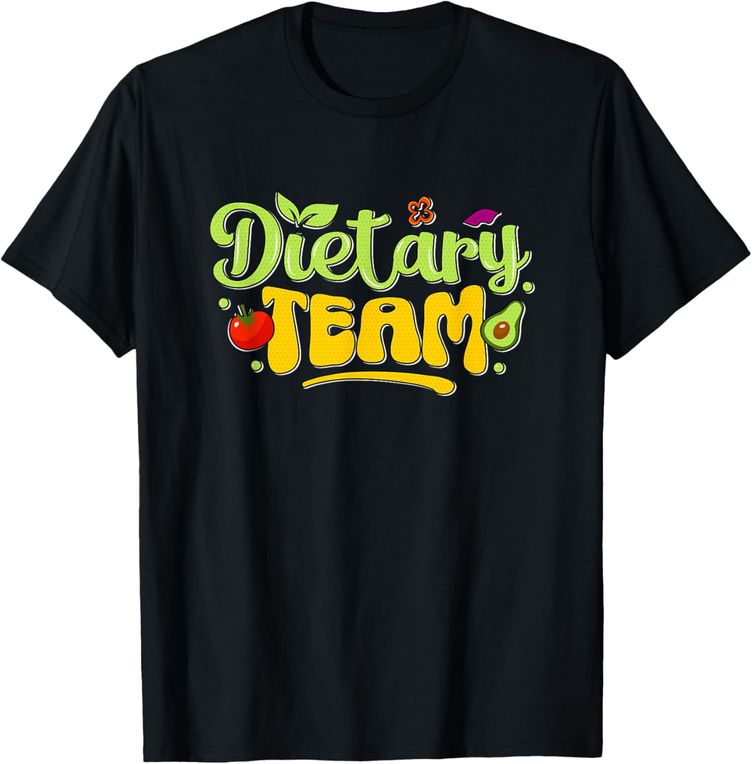 Dietary Team Registered Dietitian RD Nutritionist T-Shirt mens t shirt ...