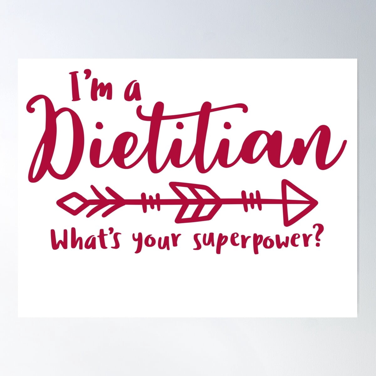 Dietitian Squad, Dietician Design Poster Wall Art, Modern Wall Decor ...