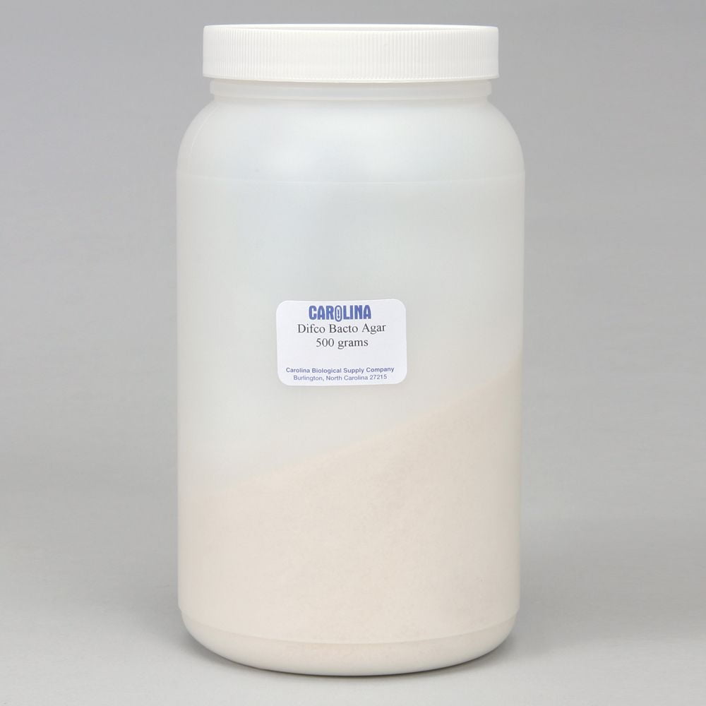 Difco Bacto Agar, Dehydrated Medium, 500 G - Walmart.com