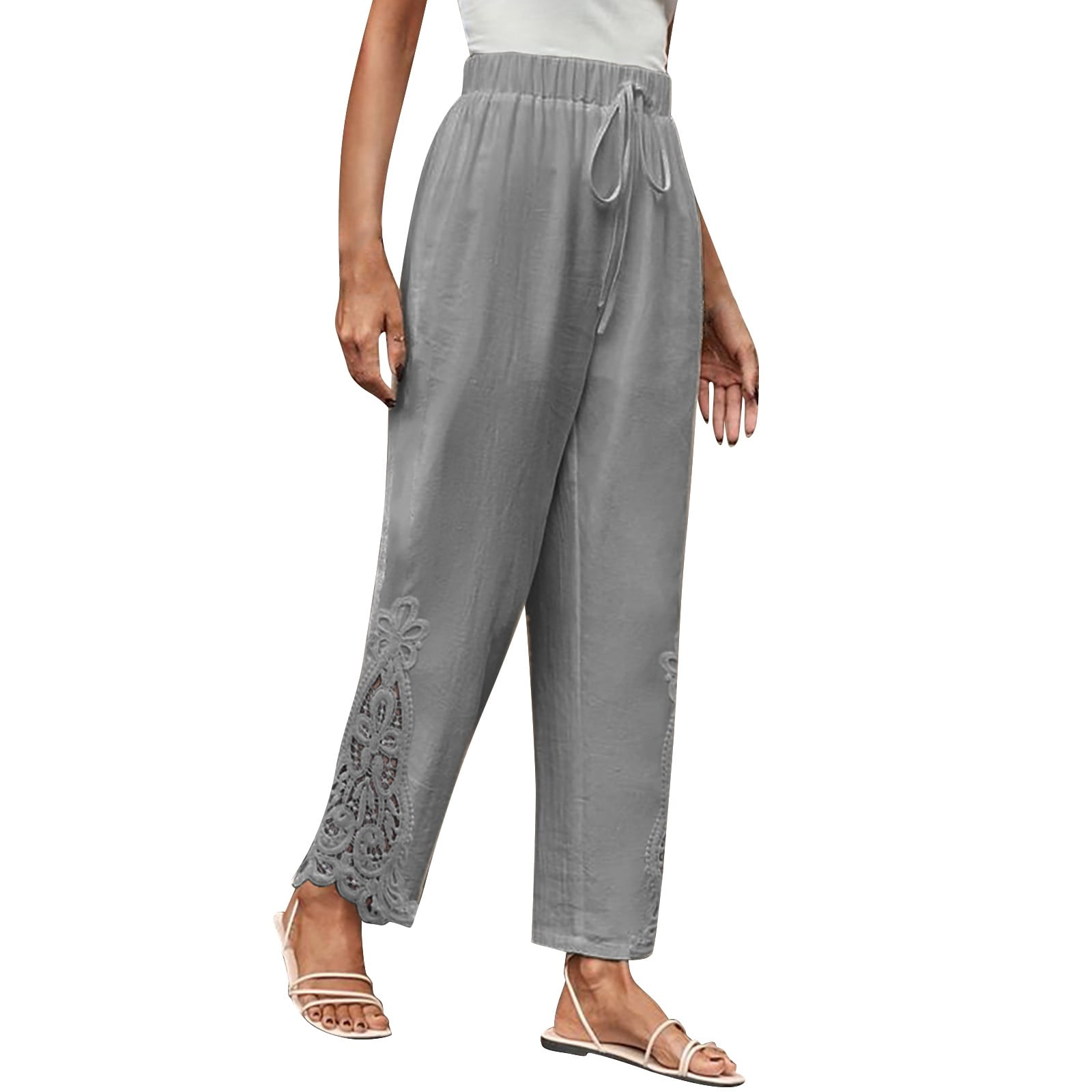Difdany Fashionable And Sexy Womens Summer Casual Pants Spliced Sweet