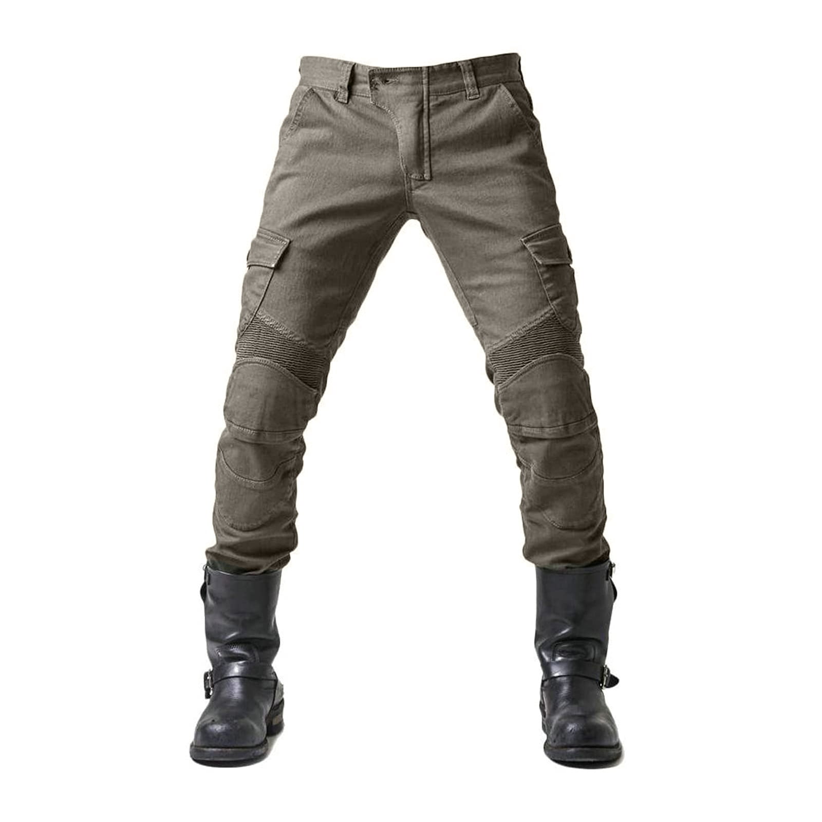 Difdany Motorcycle Riding Pants for Men Biker Motocross Racing Jeans ...