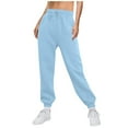 Difdany Womens Fashion Sport Solid Color Drawstring Pocket Casual