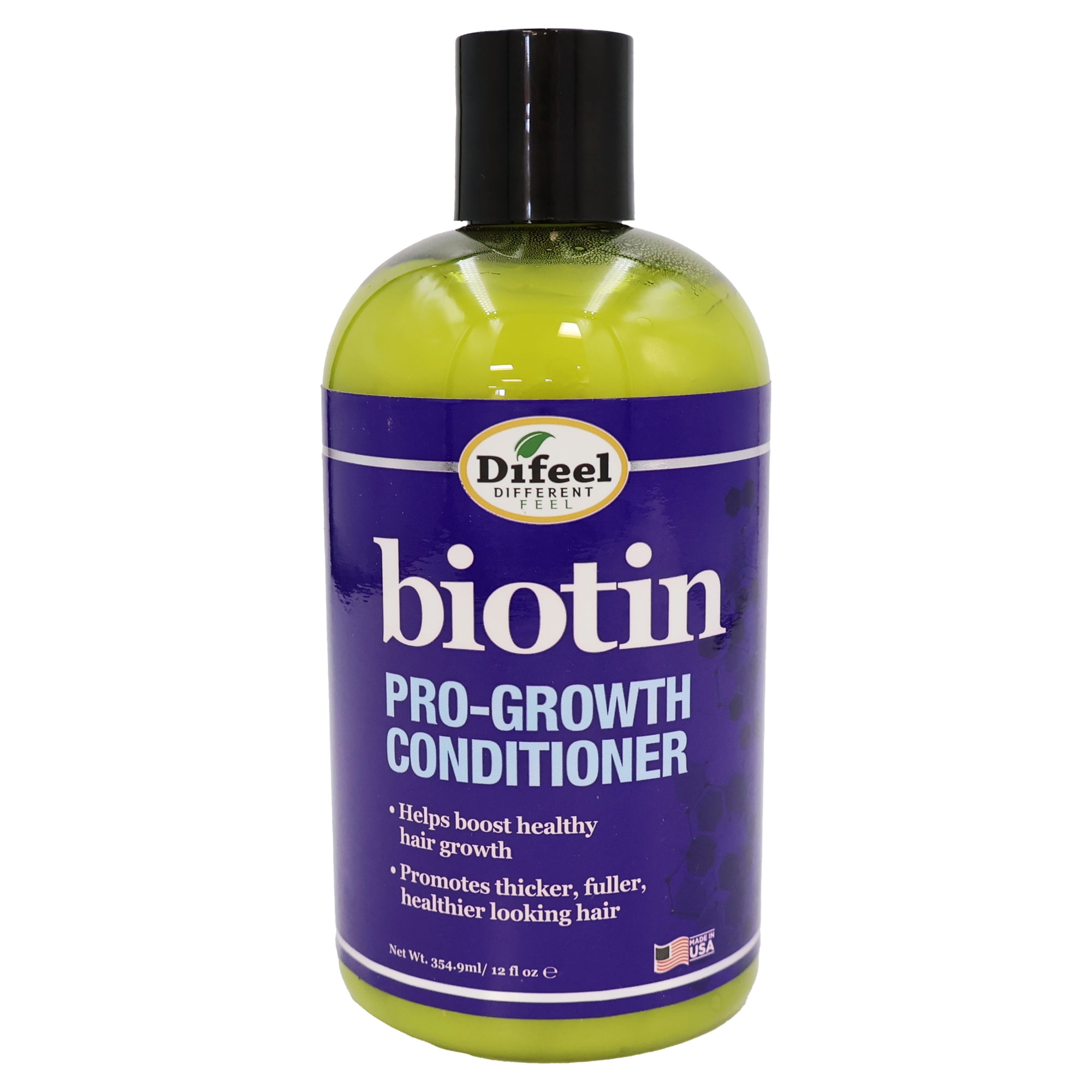 Difeel Biotin Pro-Growth Conditioner, 12 Oz., Pack of 3 - Walmart.com