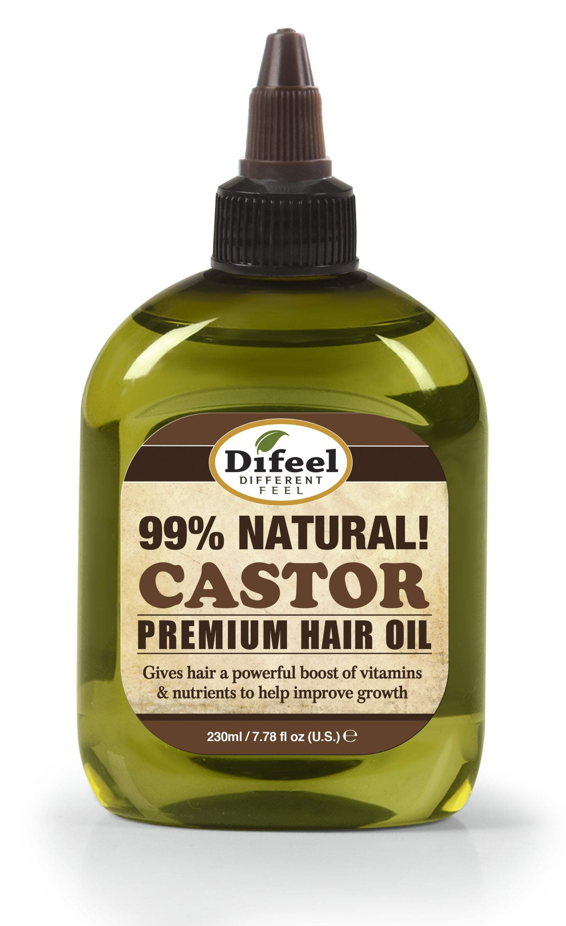 DIFEEL - Premium Pure Castor Oil Hair Growth Serum & Deep Conditioner ...