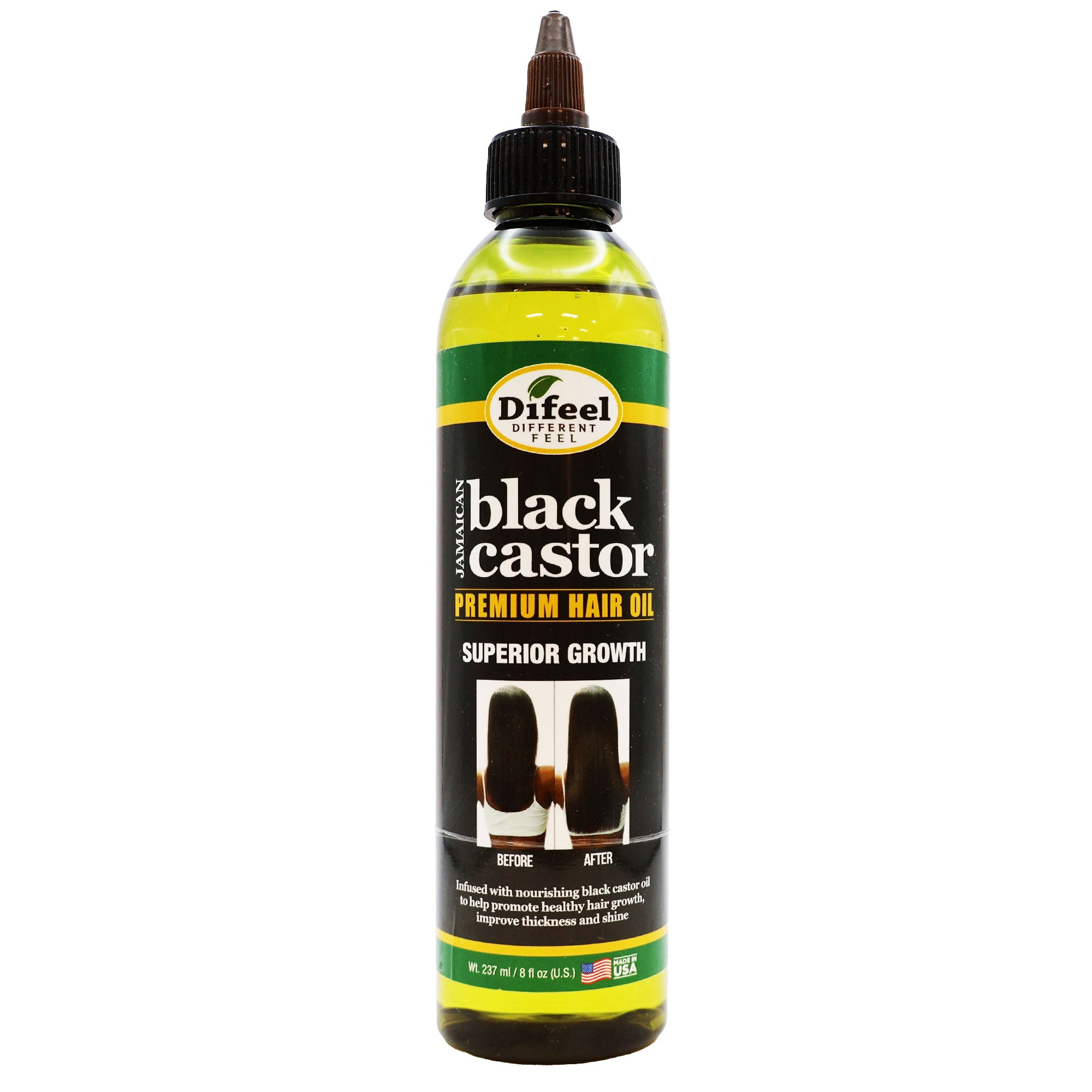 Difeel Premium Hair Oil Jamaican Black Castor, 8 Oz., Pack of 3 ...