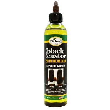 Difeel Premium Hair Oil Caffeine & Castor, 8 Oz., Pack of 12 - Walmart.com