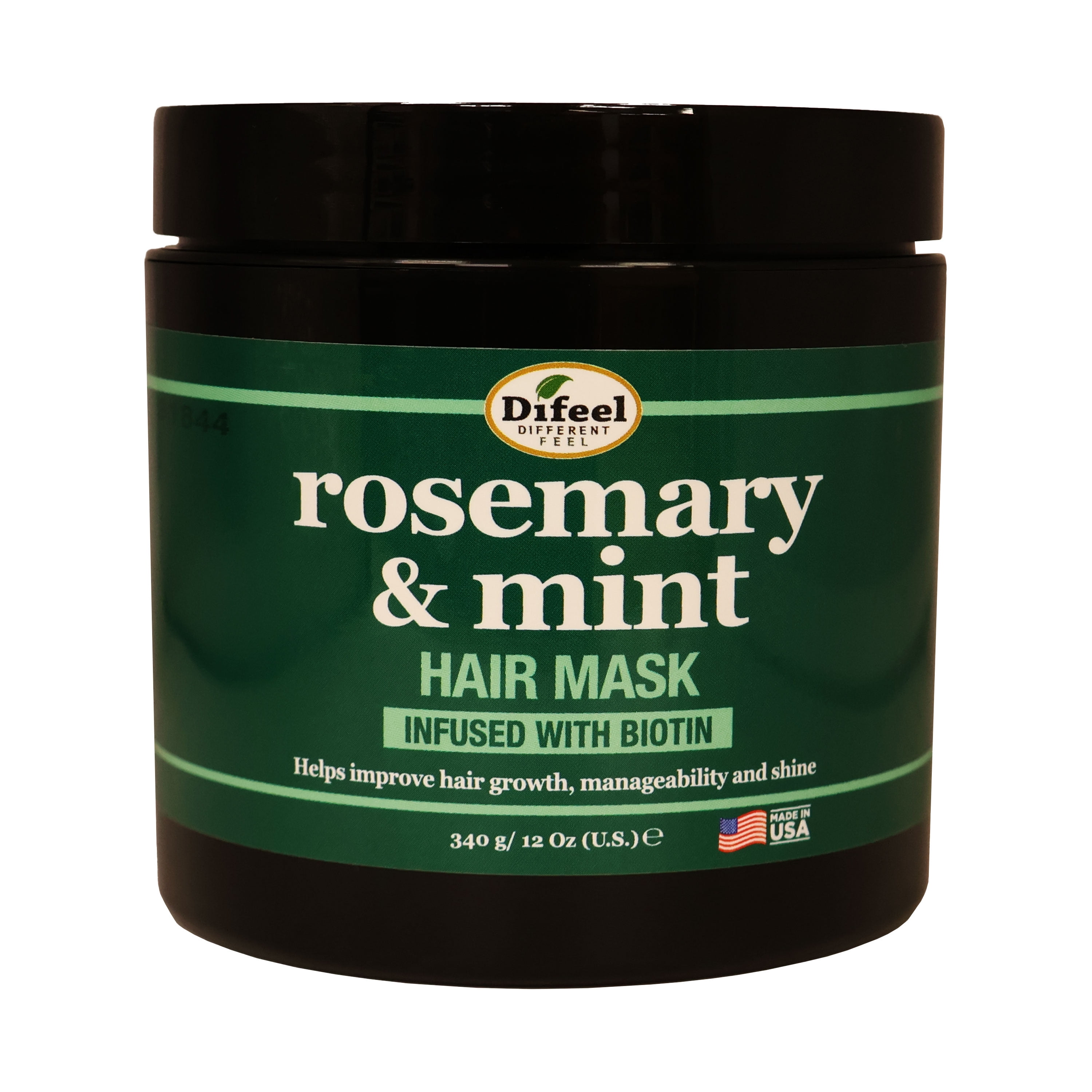 Difeel Rosemary and Mint Hair Mask 12 Oz., Pack of 6 - Walmart.com
