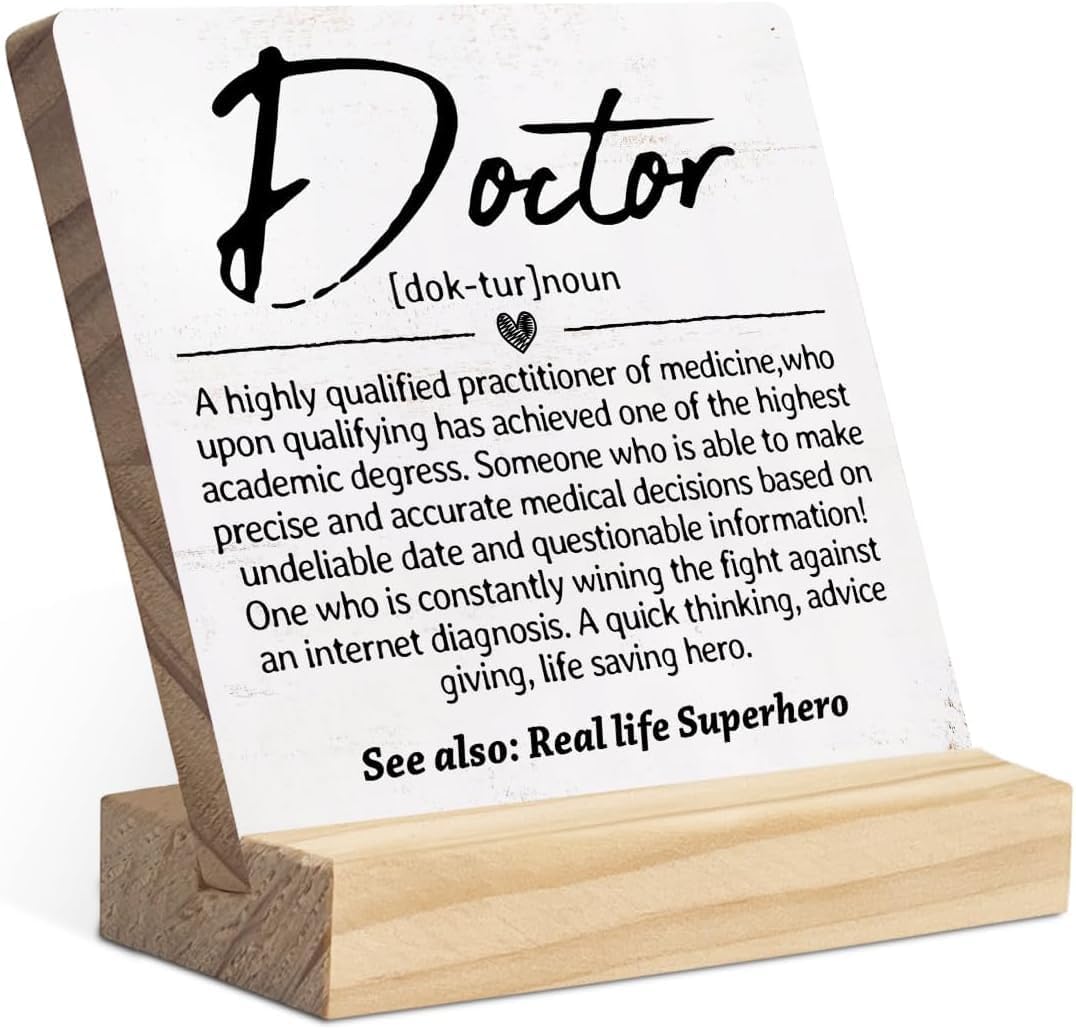 Difference Maker Definition Acrylic Sign with Wooden Stand,Motivational ...