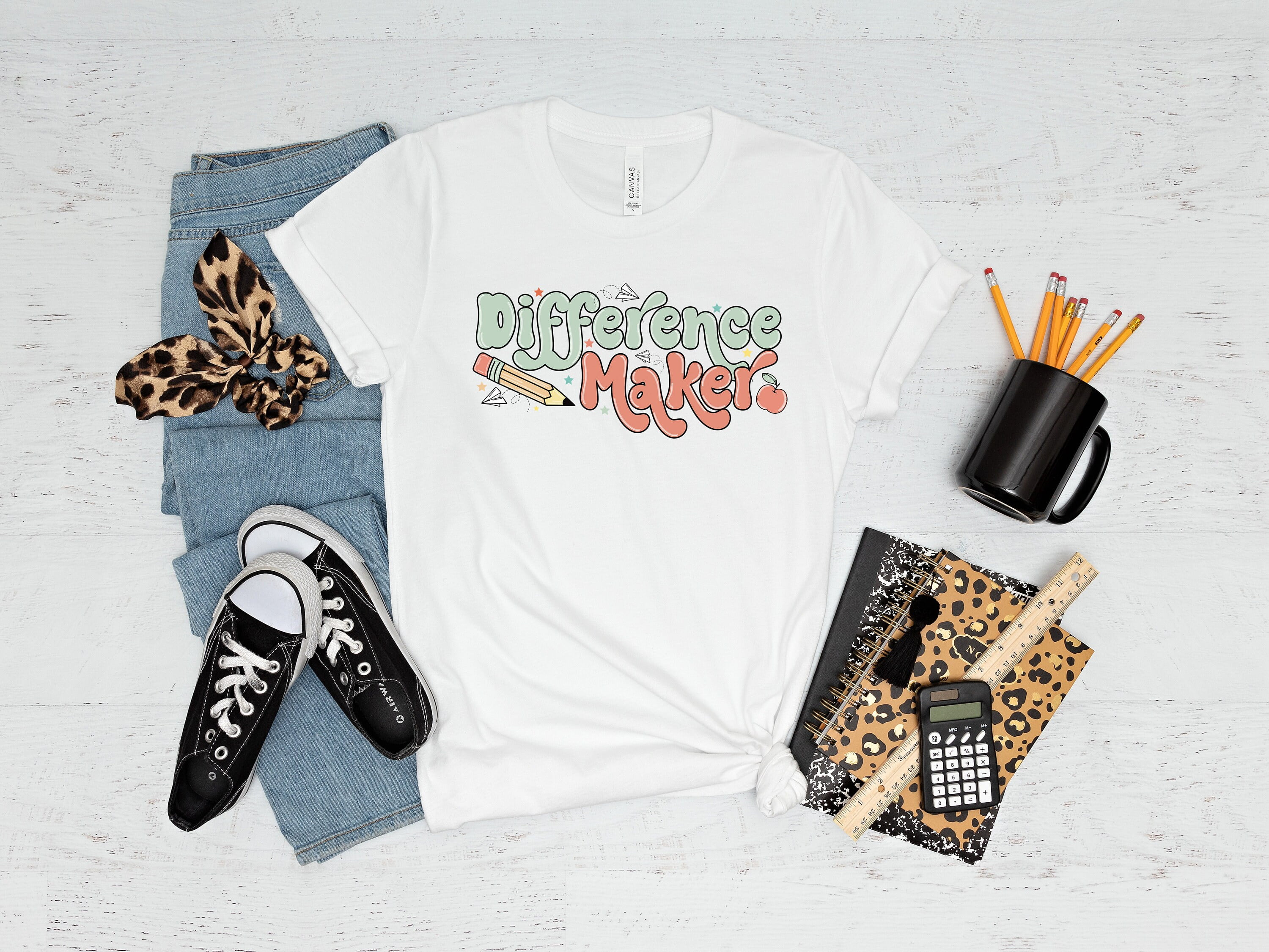 Difference Maker Teacher Shirts Back To School Shirt Teacher ...