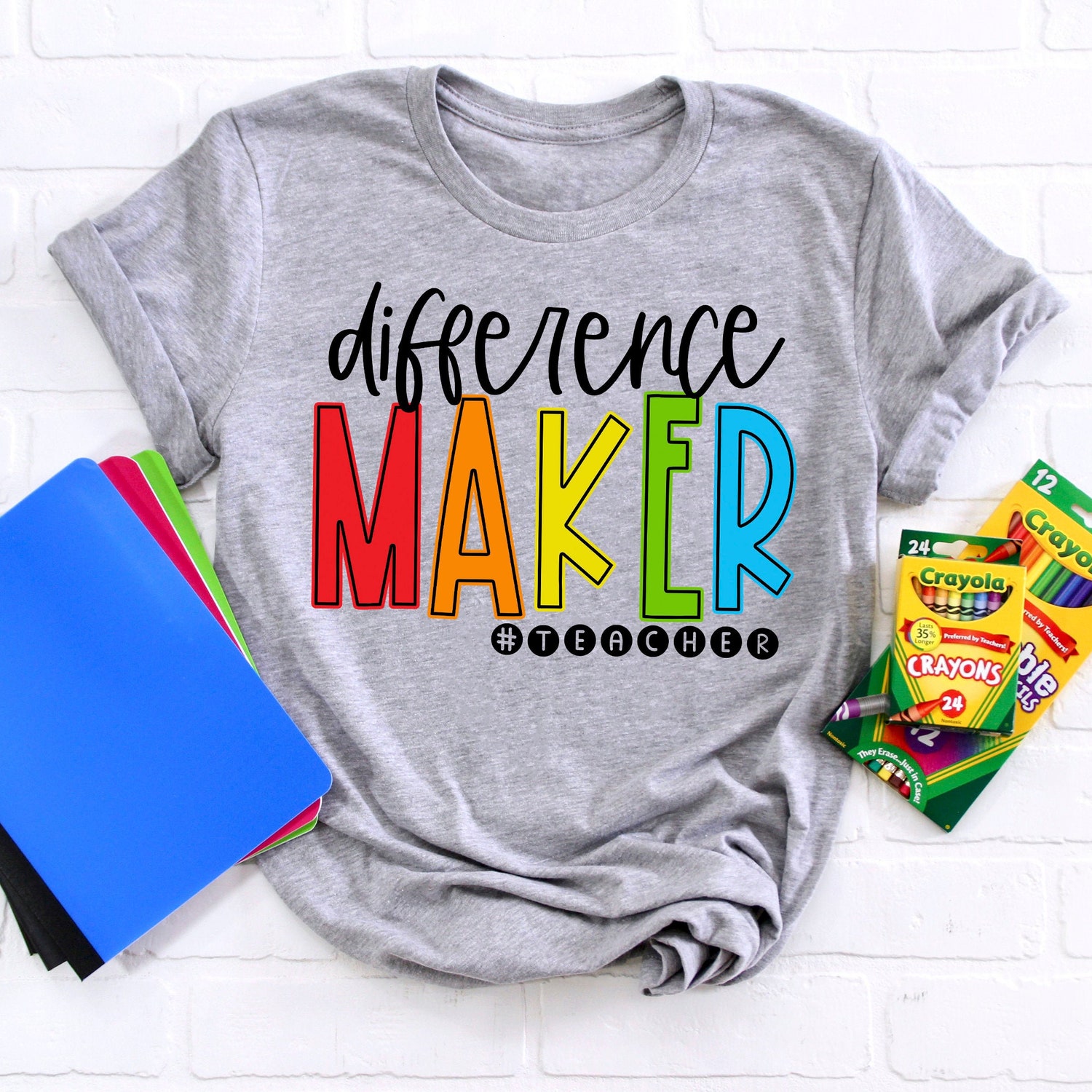 Difference Maker Teacher Shirts, Teach Love Inspire Shirt, Back To ...