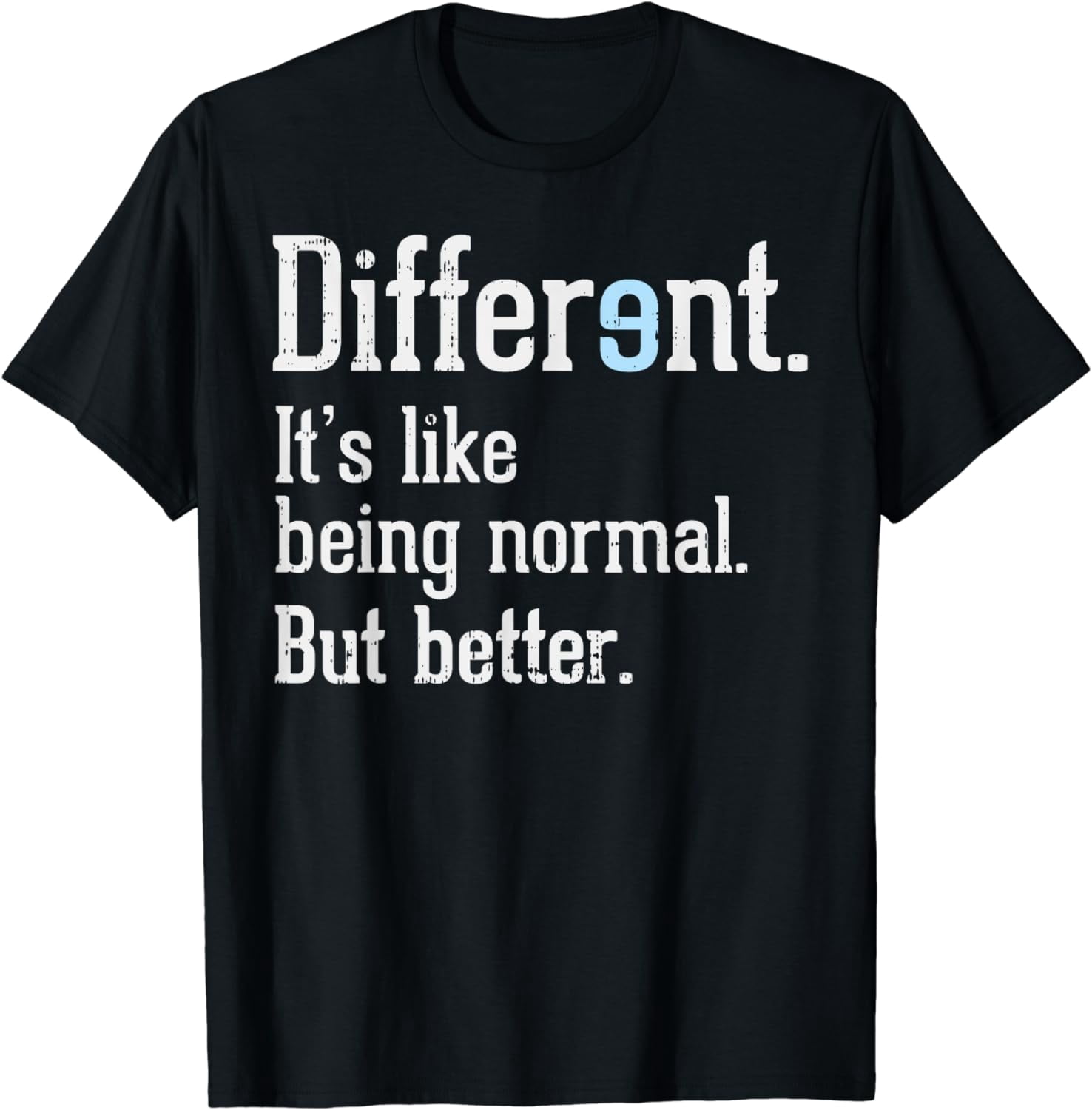 Different Definition Autism Awareness Shirt Autistic Normal T-Shirt ...